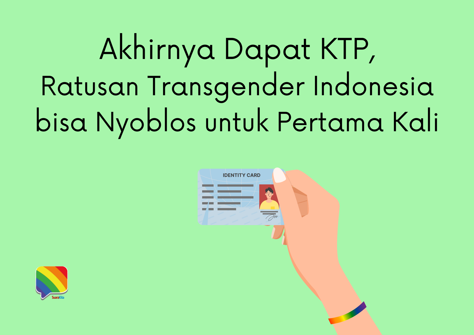 [Liputan] Akhirnya Dapat KTP, Ratusan Transgender Indonesia bisa ...